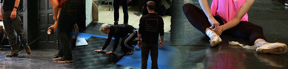 Marley Dance Flooring: Ballet & Tap Studio Vinyl Rolls, Home & Pro