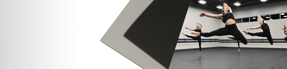 Marley Dance Flooring: Ballet & Tap Studio Vinyl Rolls, Home & Pro