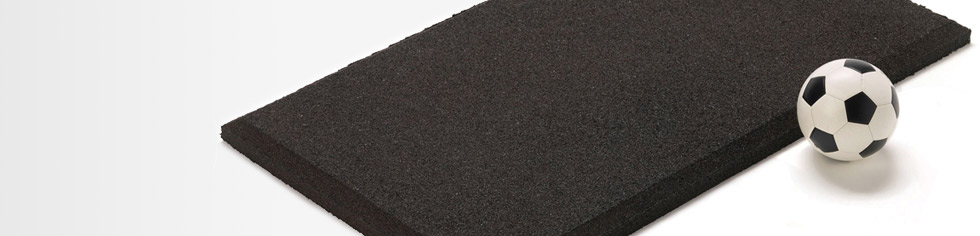 Rubber Playground Mats for Slide & Swing Landing Pads