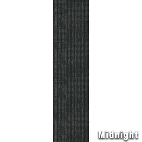 Echo Commercial Carpet Planks 1/4 Inch - Striped Carpet