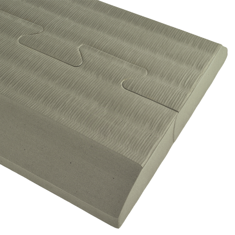 Easy to Install Border Ramp for 1.5 in x 1x1 Meter Mat - Pair