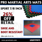 Judo Mat - Interlocking Professional Judo Mats, Foam Judo Mat