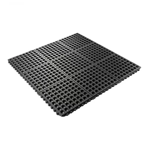 24 Seven Perforated GR 3x3Ft Mat - Anti-fatigue Mat