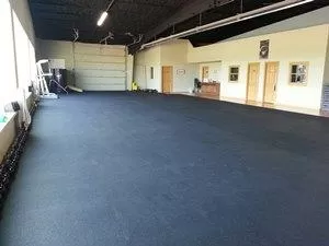 3/8 Inch Plyometric Workout Gym Flooring