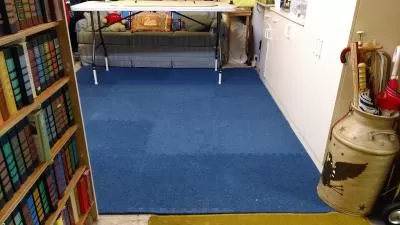 Royal Interlocking Carpet Tiles for Basements and Trade Shows