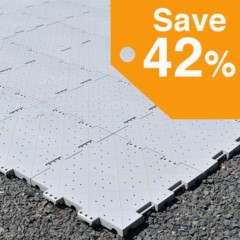 Outdoor Walkway Mats for Over Grass, Dirt & Mud