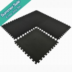DIY Interlocking Wood Grain Foam Tiles - Waterproof Soft Flooring